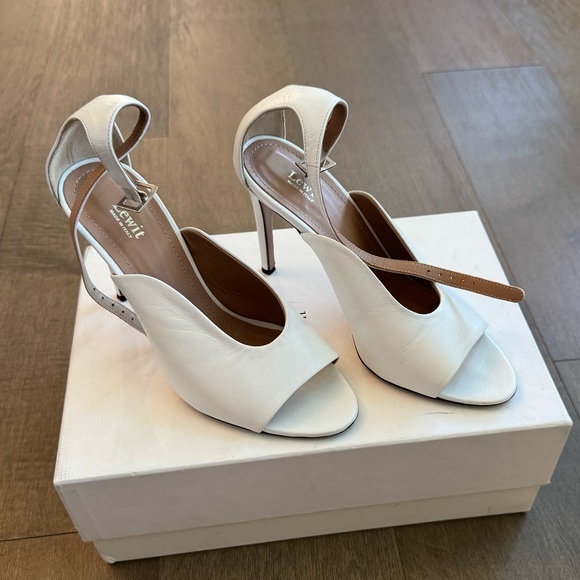 Lewit | Shoes | Lewit Rosala Size 38 White Leather Halo Still Ego ...